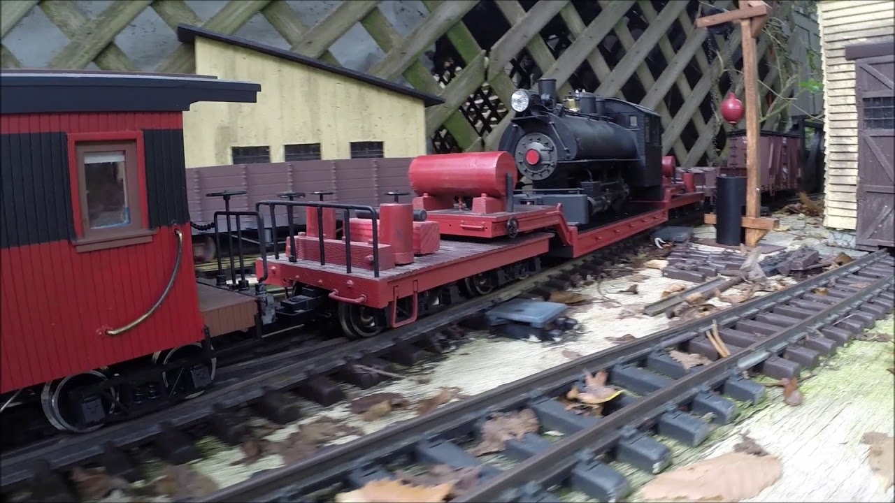 The G scale Heavy Duty Flat car. - YouTube