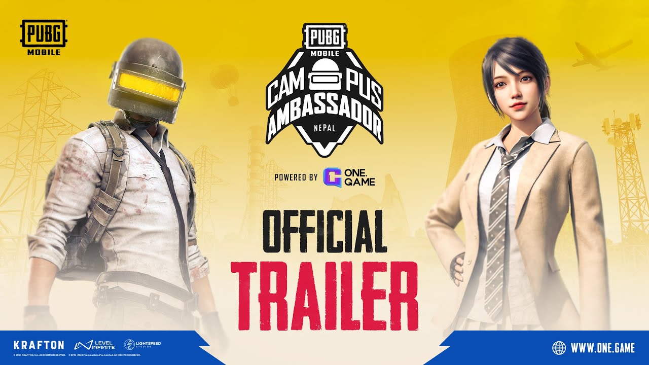 TRAILER | 2024 PUBG MOBILE CAMPUS AMBASSADOR - YouTube