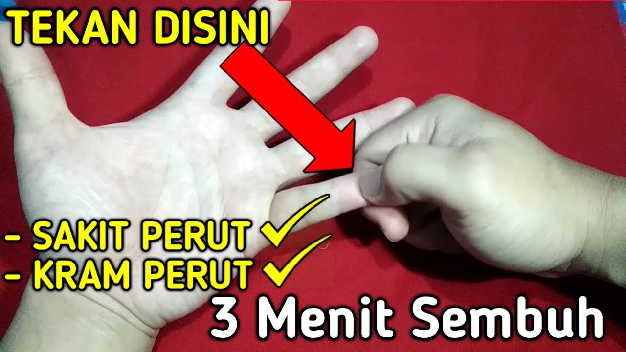 Sakit Perut 3 Menit Sembuh!! Cara Mengatasi Sakit Perut Dan Kram Perut ...
