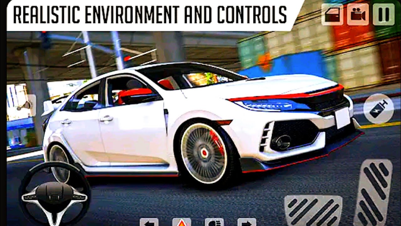 Drifting Car Simulator Civic - Real Car Drifting game is a real time ...