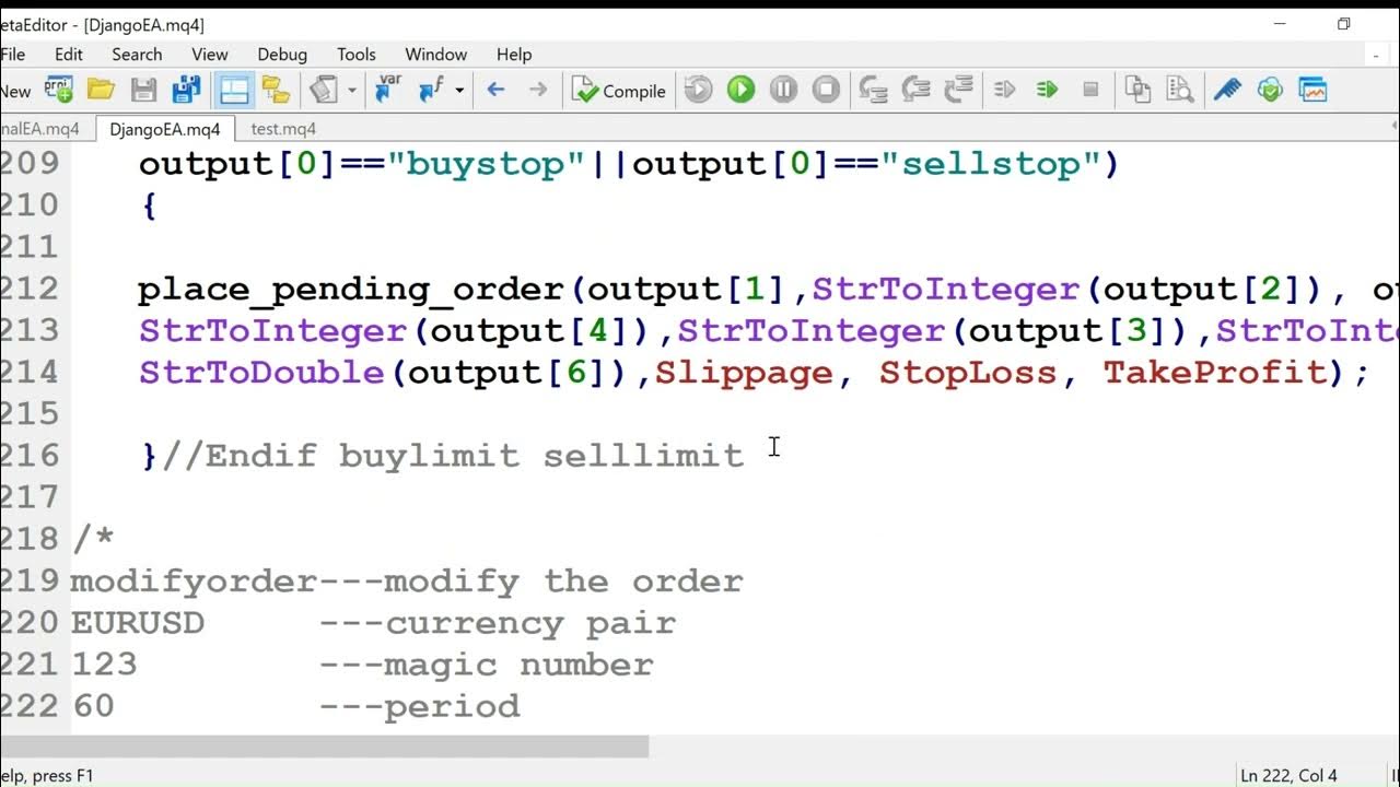 Mql4 Mql5 Course Introduction To Mql4 And Metaeditor Youtube