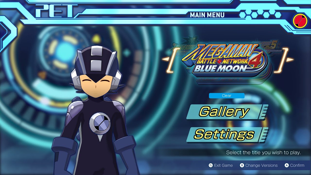[Mega Man Battle Network 4: Blue Moon 17] Wood Man (Continue 3) and ...