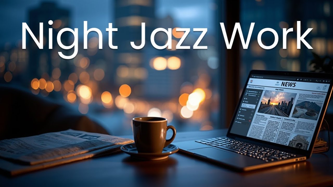 Night Jazz Work | Relaxing Coffee Work Music for Deep Focus ...