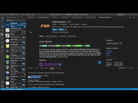 How to setup VS CODE to run C C++ Programs - YouTube