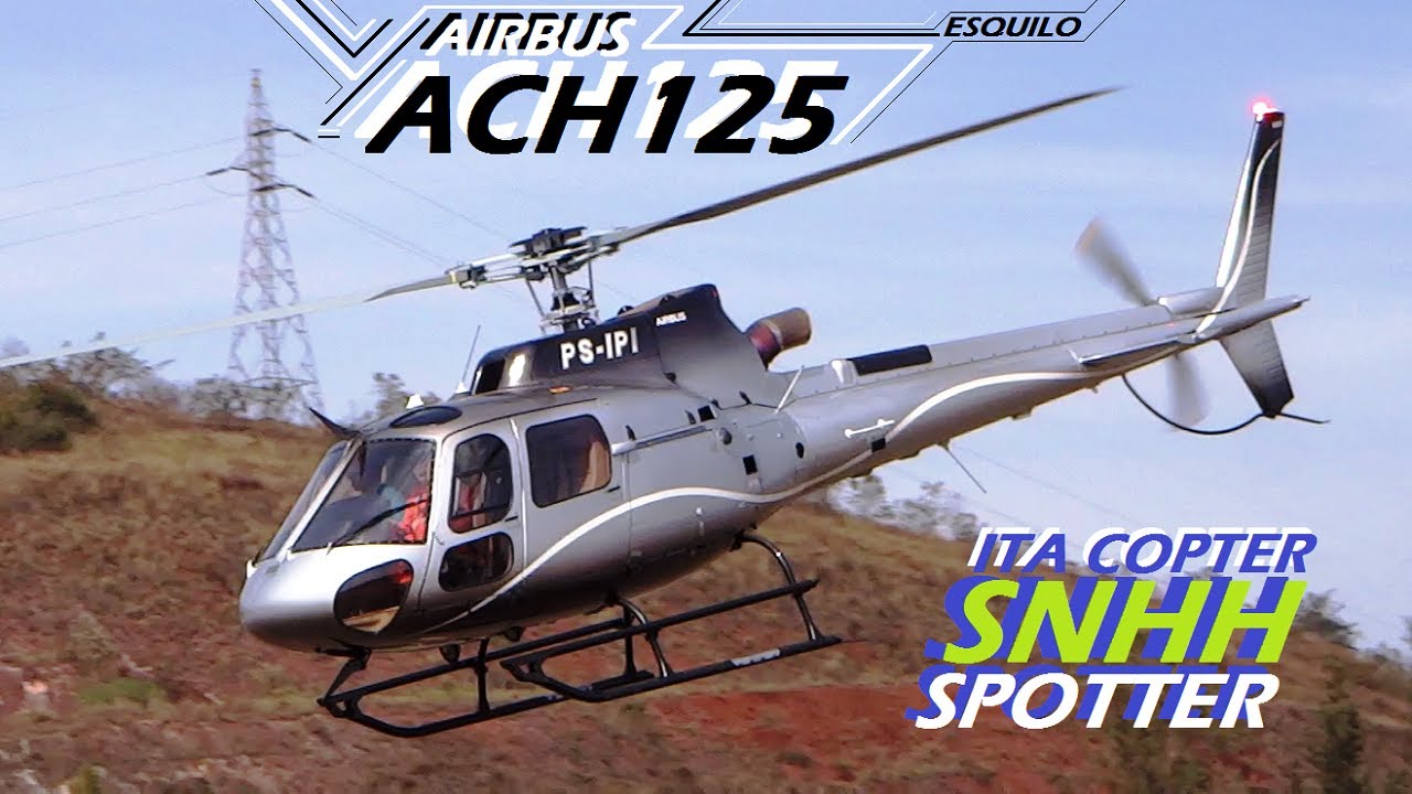 Auto-Rotação no Helicóptero Airbus ACH125 (AS350 B3e Esquilo ...