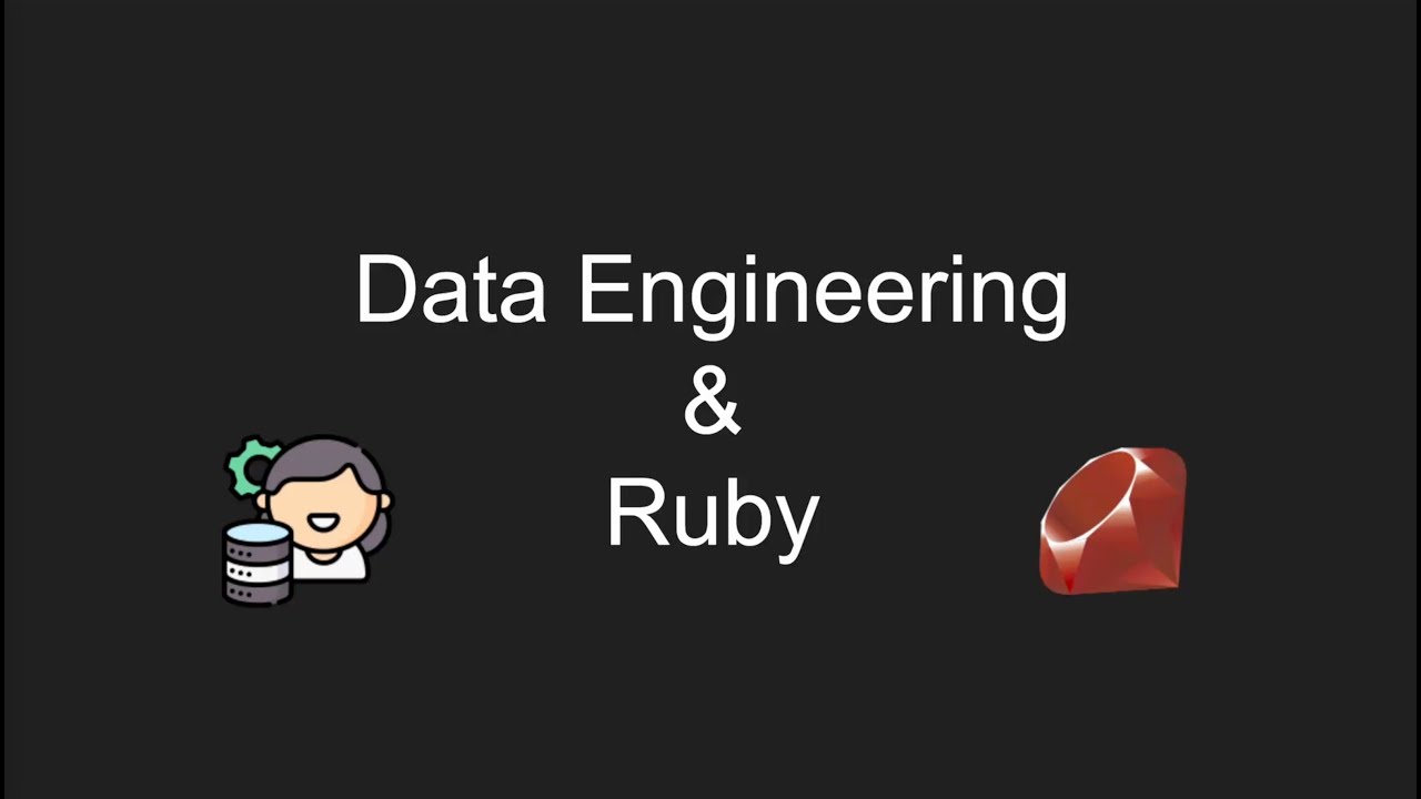 Data Engineering and Ruby - Toh Jagraphob - YouTube