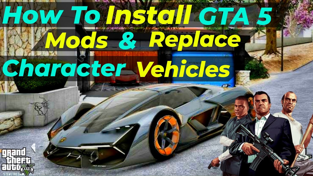 Replace franklin car permanently GTA 5 & how to install mods step by ...