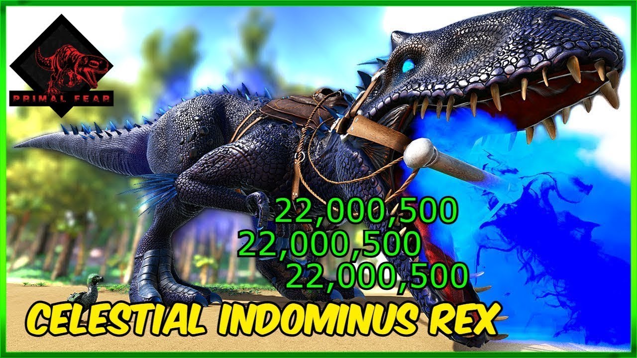 Ark Primal Fear #86 Finalmente domei o Celestial Indominus REX - YouTube