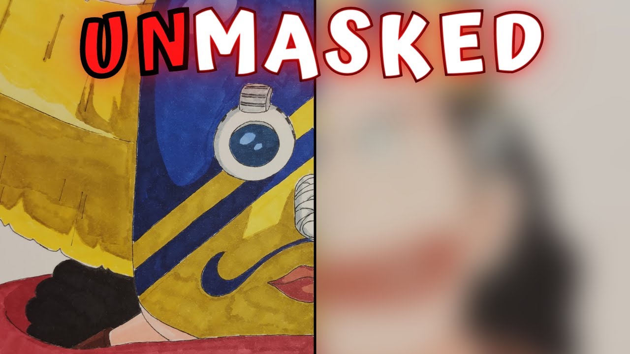 SOGEKING UNMASKED? | Drawing ONE PIECE characters without their MASK ...