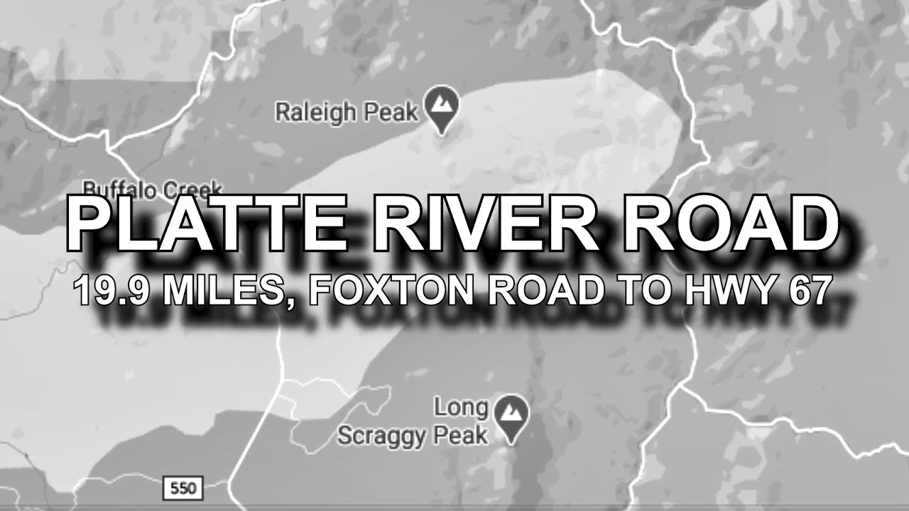 Map Of The Platte River Road