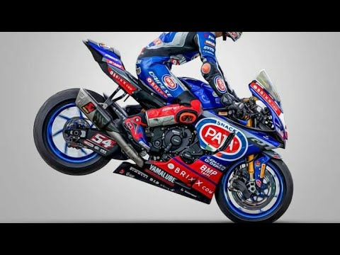 HOW TO DRAW YAMAHA R1 WSBK toprak razgatlioglu 54 - YouTube