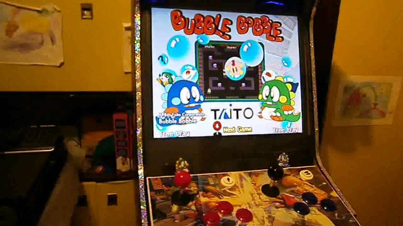 Home made arcade machine - YouTube