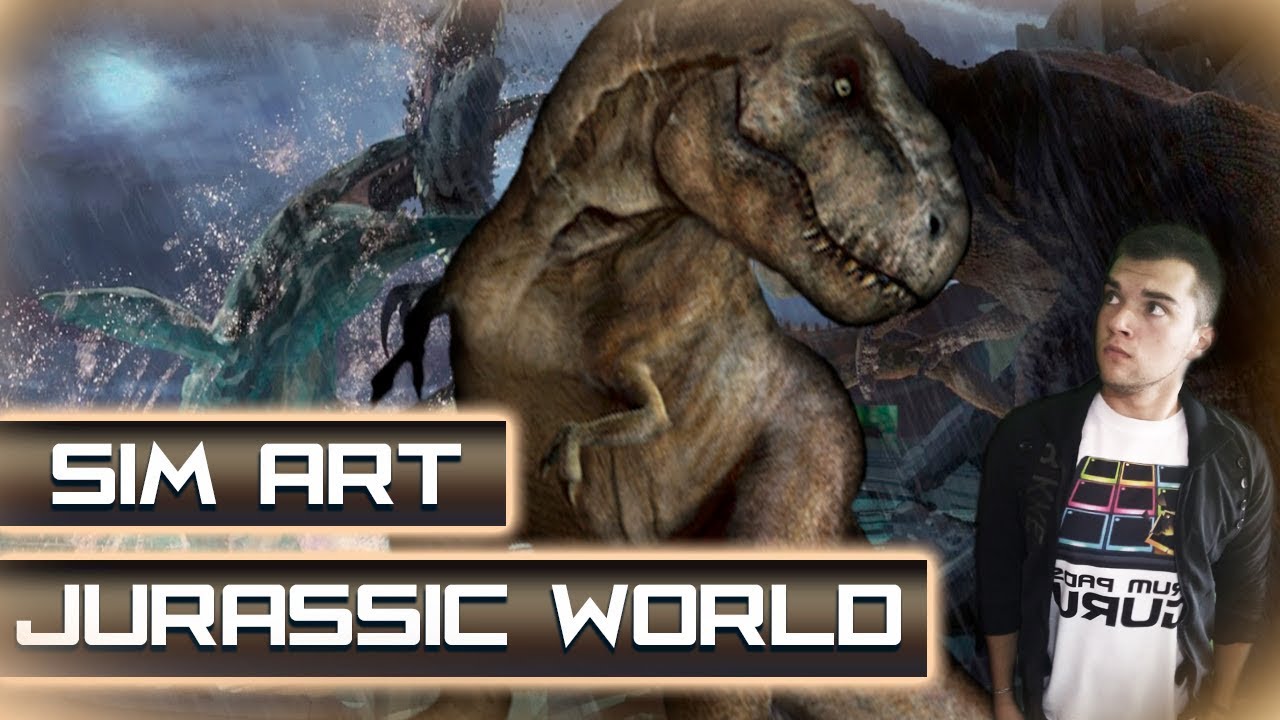 SIM ART - Jurassic world (Dubstep DPG) - YouTube