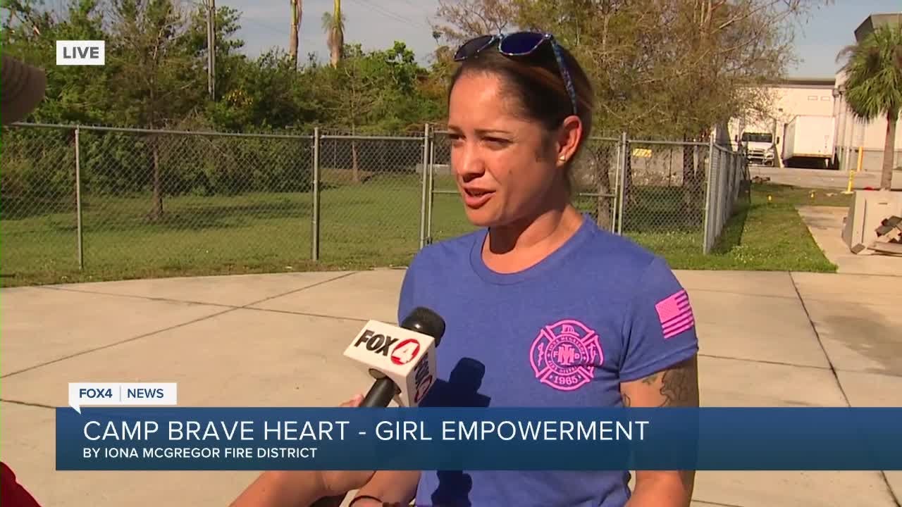 Camp Brave Heart teaches young girls at Iona McGregor Fire District ...