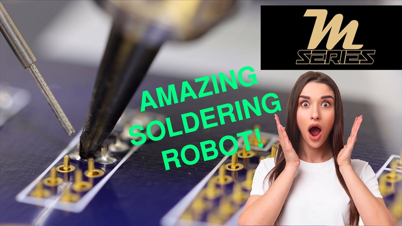 9594FY M Series Dual Slide Soldering Robot by PROMATION USA - YouTube