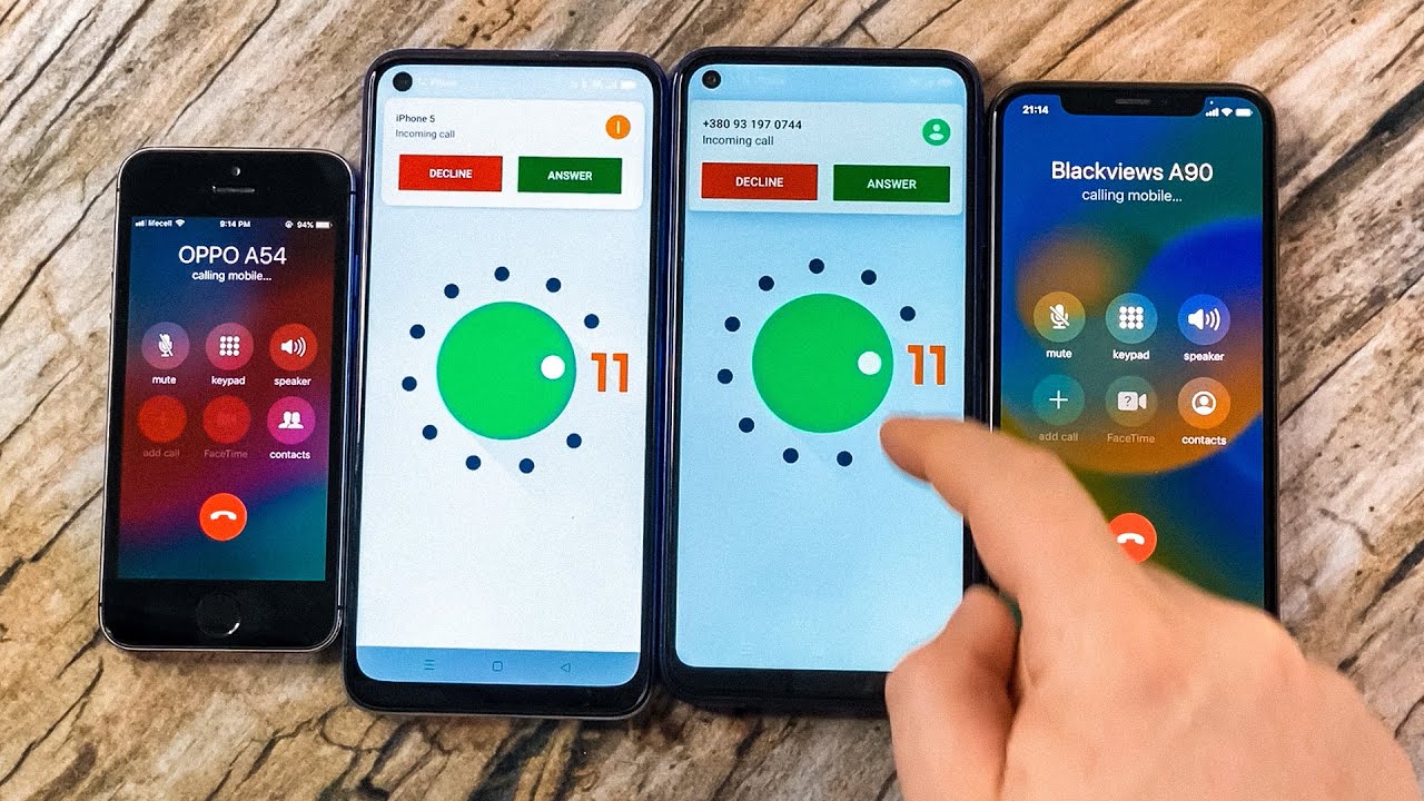 OPPO A54 vs Blackviev A90 Power On, Boot Animation, Android 11 ...