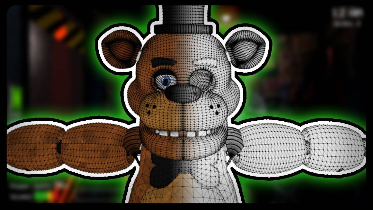 Exploring FNAF 1's Animatronic Models! - YouTube
