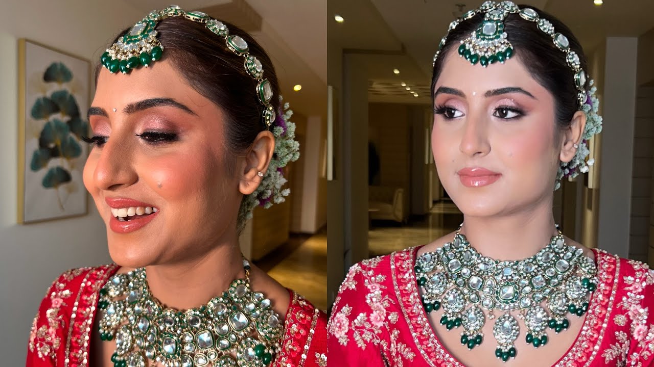 How to do bridal Makeup Look Step by Step - YouTube