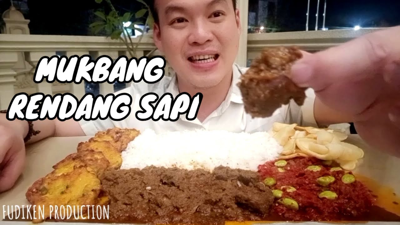 MUKBANG RENDANG SAPI - YouTube