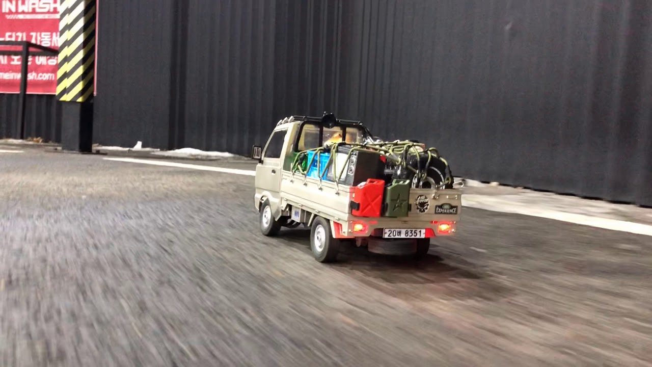 WPL D12 onroad offroad drift drive 1:10RC. - YouTube