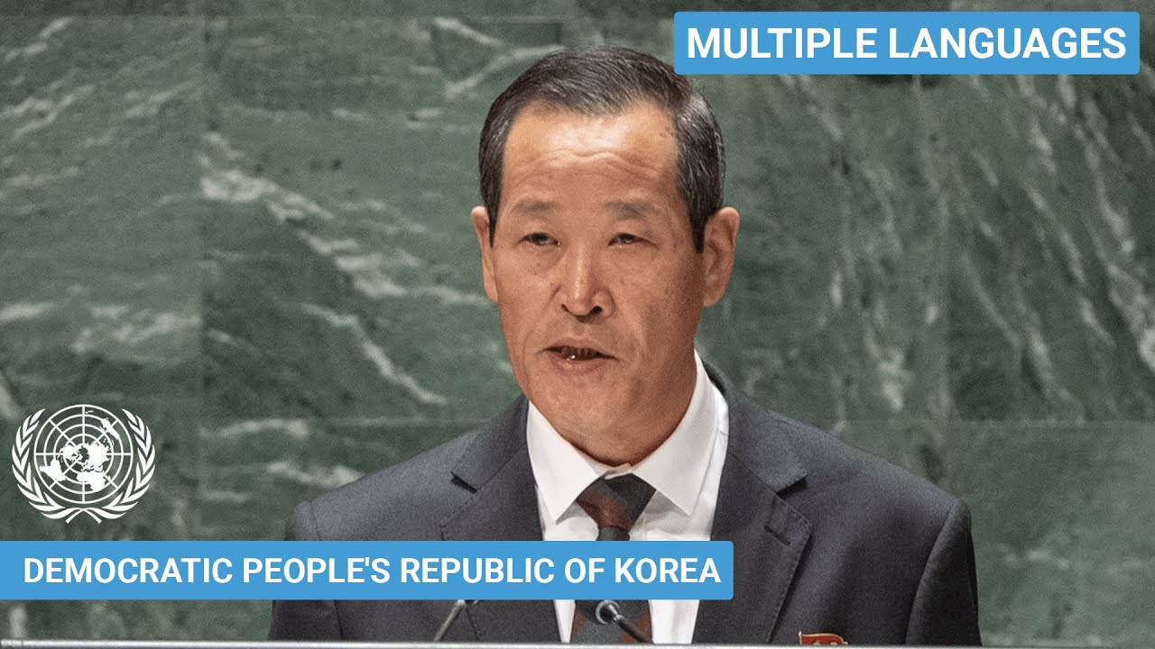 🇰🇵 Democratic People’s Republic of Korea - Chair of the Delegation ...