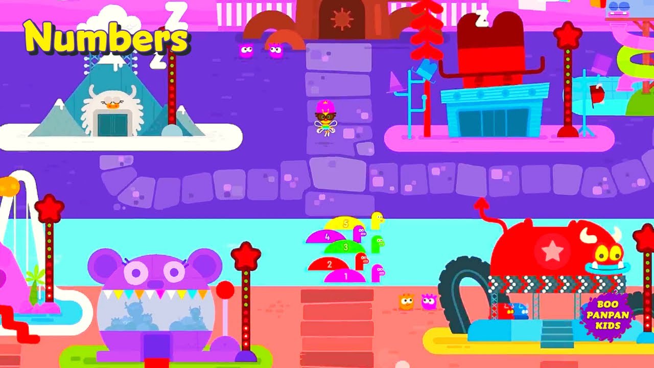 Teach your Monster Learning Numbers Level 2 |Boopanpankids - YouTube