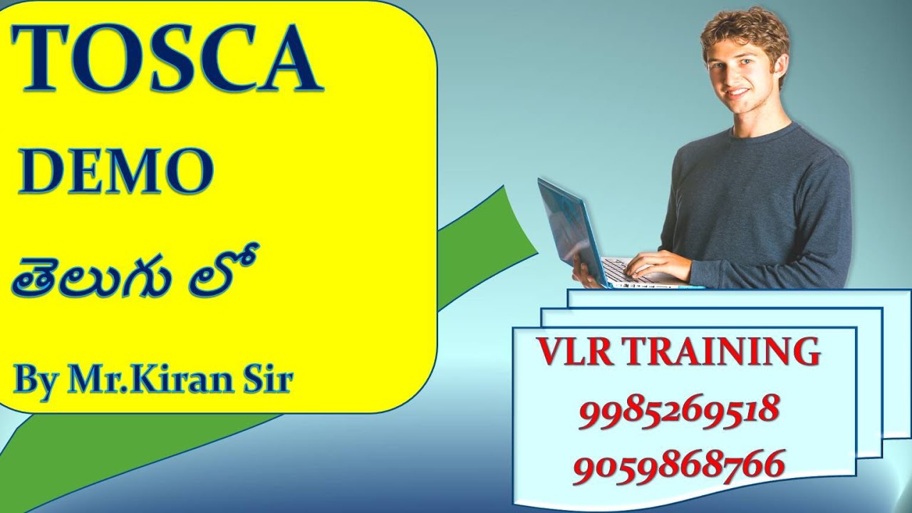 TOSCA Demo in telugu By Mr Kiran Sir 22nd Feb23@4th Batch7am - YouTube