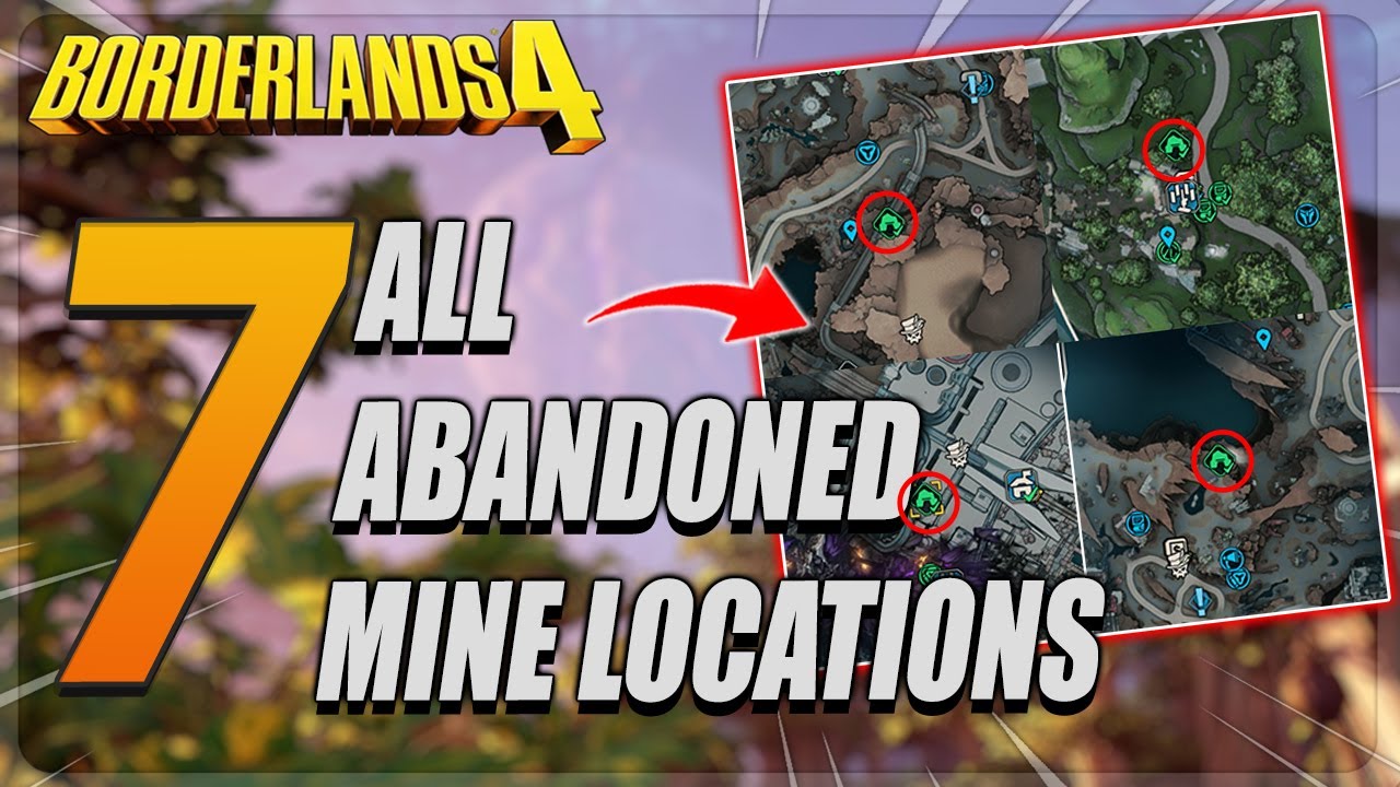 Borderlands 4 - All 7 Abandoned Auger Mine Locations - YouTube