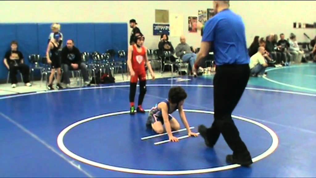 Caleb vs Meadows 60lb Jr semi final - YouTube