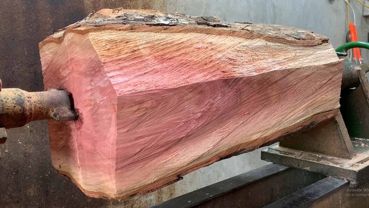 Woodworking skills Talented carpenter creates unique designs from ...