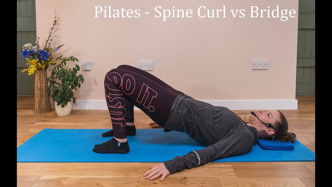 Spine Curl vs Basic Bridge - YouTube