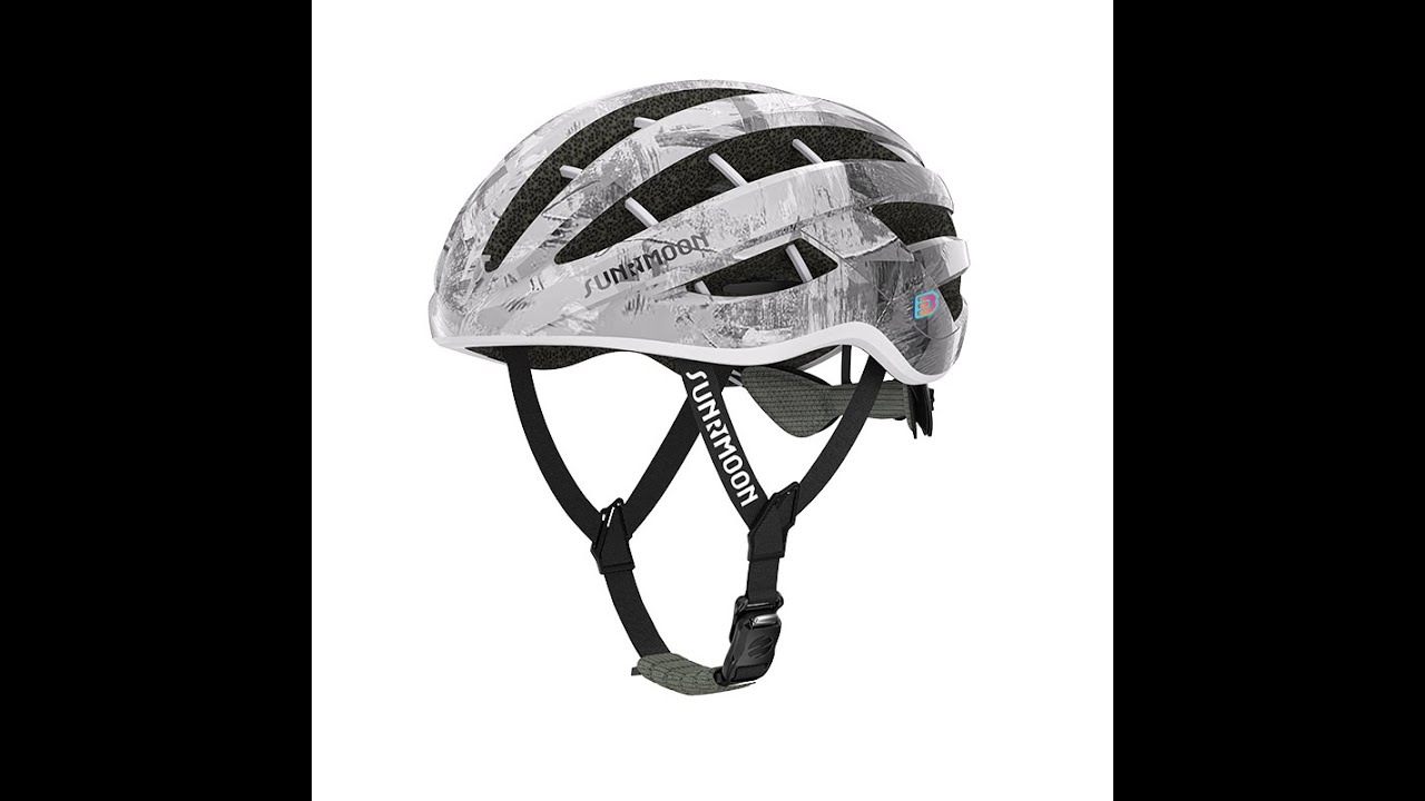 Sunrimoon ALIEN CS57 Road bike Helmet Ink wash color - YouTube
