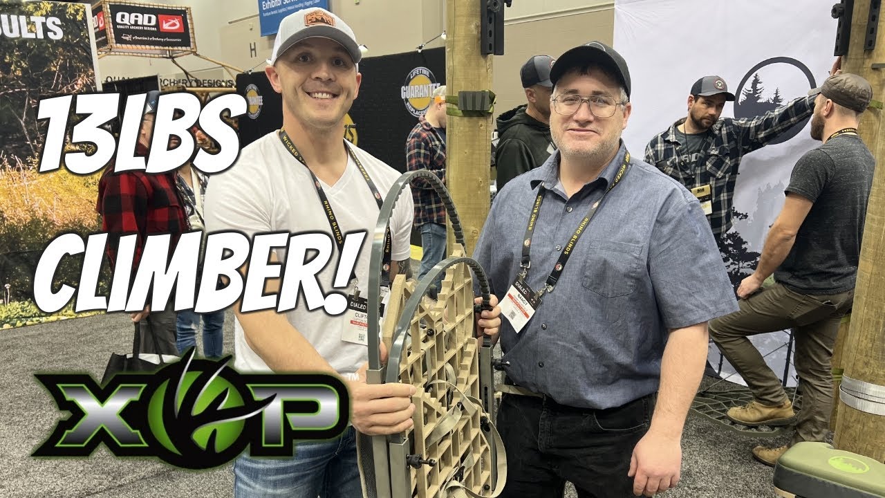 XOP 13lbs Climber Launch! 2023 ATA // Archery Trade Show // Climber ...