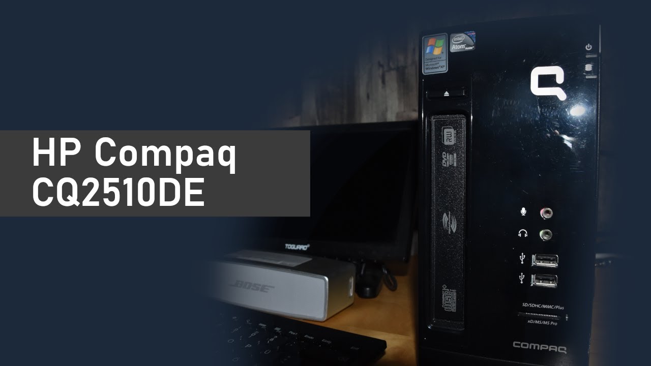 HP Compaq CQ2510DE (2010) - Ein Großer unter den Nettops - YouTube