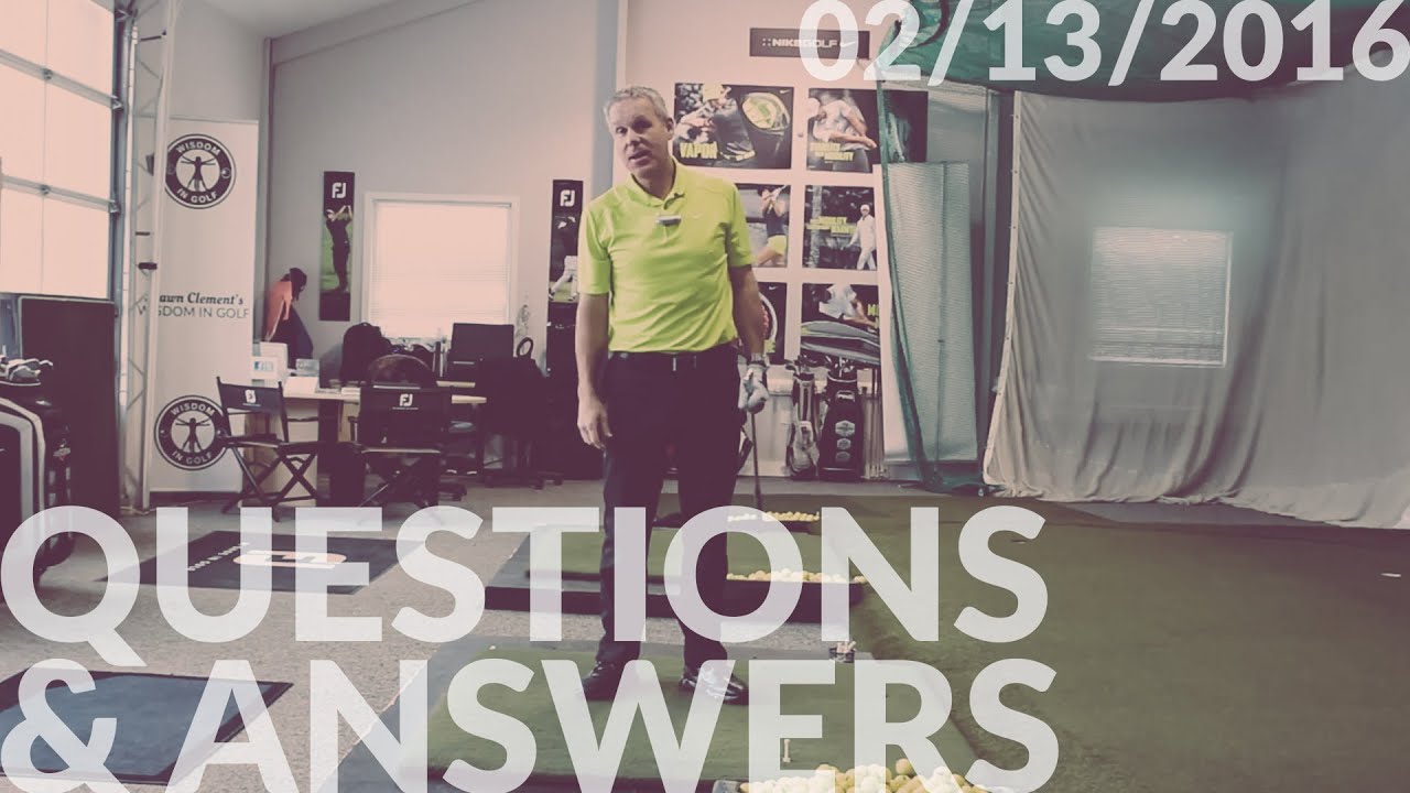Questions & Answers with Shawn Clement - 02/13/2016 - YouTube