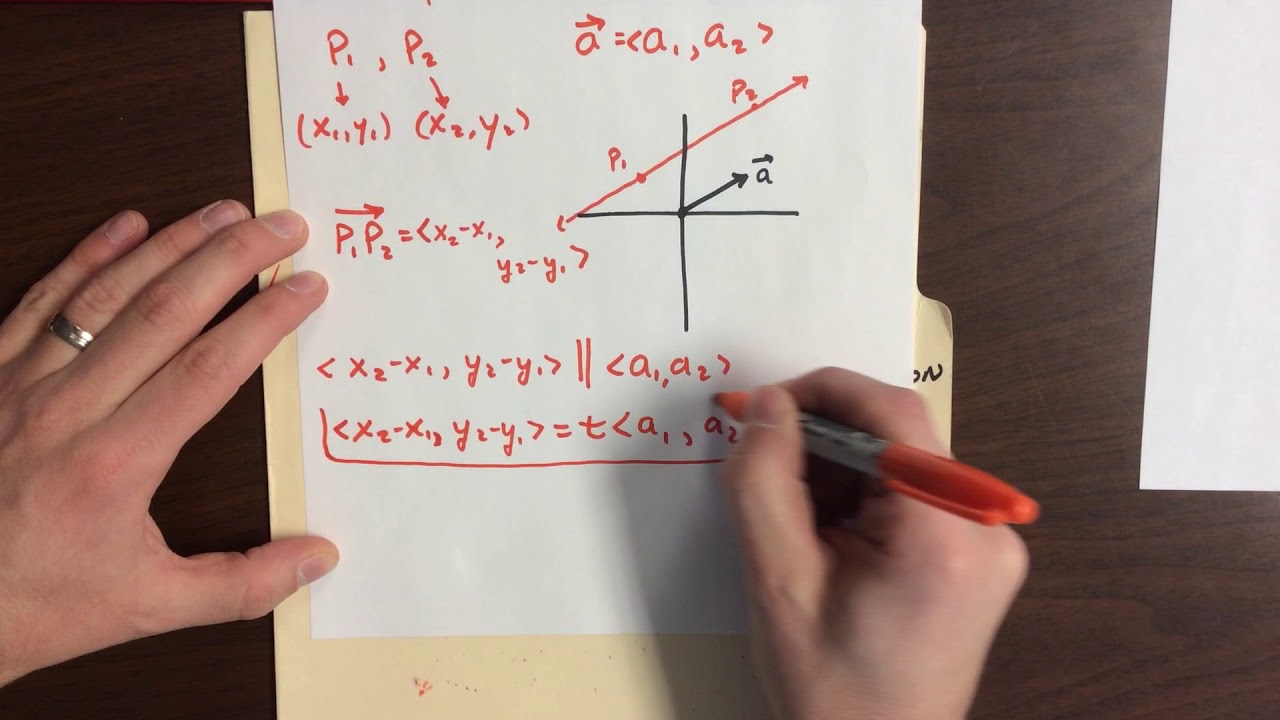 PC 53 Vector Equation Definition - YouTube