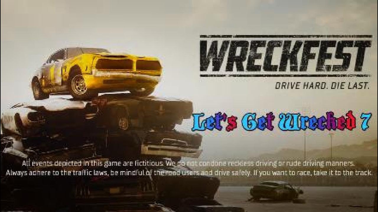 Wreckfest Gameplay - Let's Get Wrecked 7 - PS5 4K HDR - YouTube