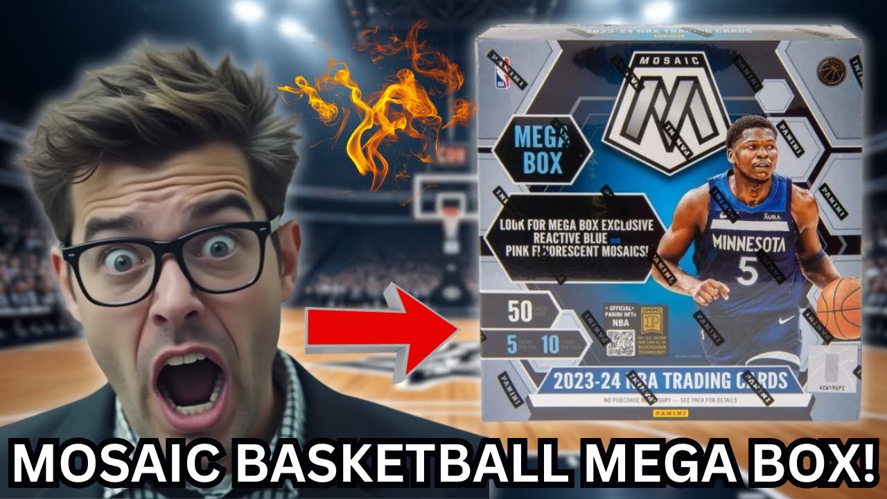 BUY THESE!? 2023-24 MOSAIC BASKETBALL MEGA BOX REVIEW! - YouTube
