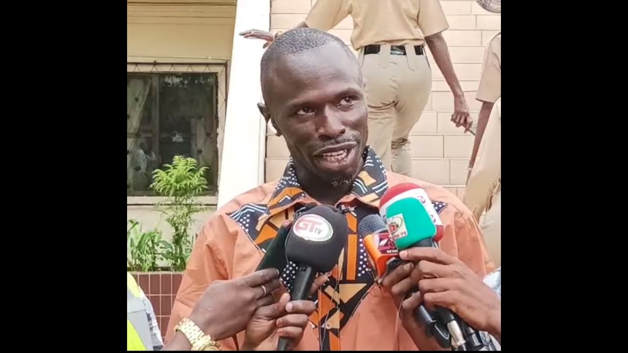 MC CHAM JUNIOR REACTED FROM THE COURT HOUSE - CASE OF BOB KEITA 11 ...