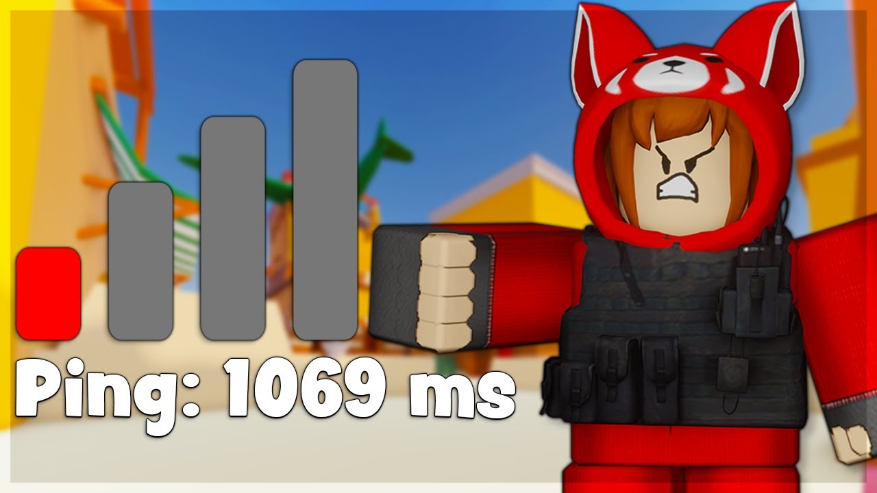 Trash Ping Experience in Arsenal... (Over 1000 ms Ping) | Roblox - YouTube