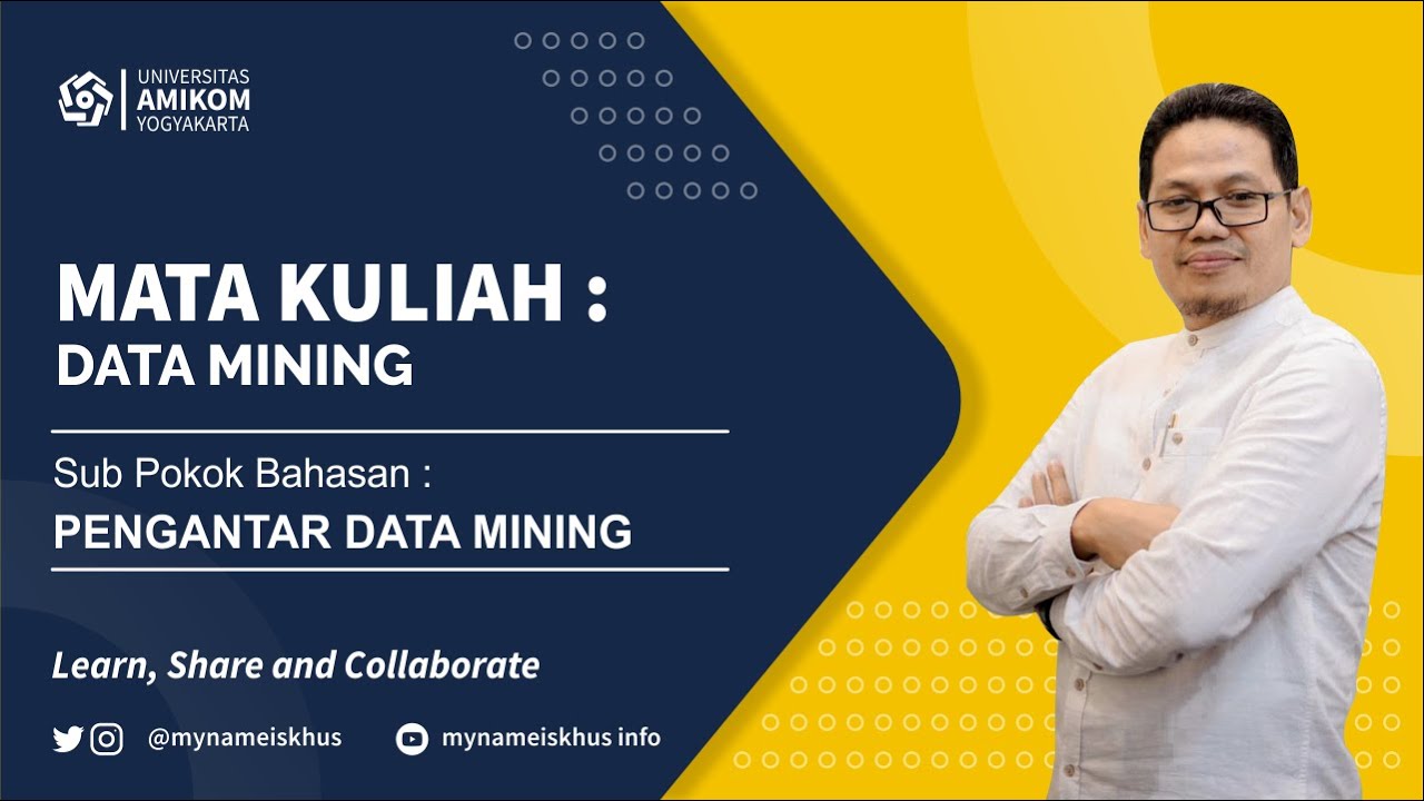 Sinau Pengantar Data Mining - YouTube