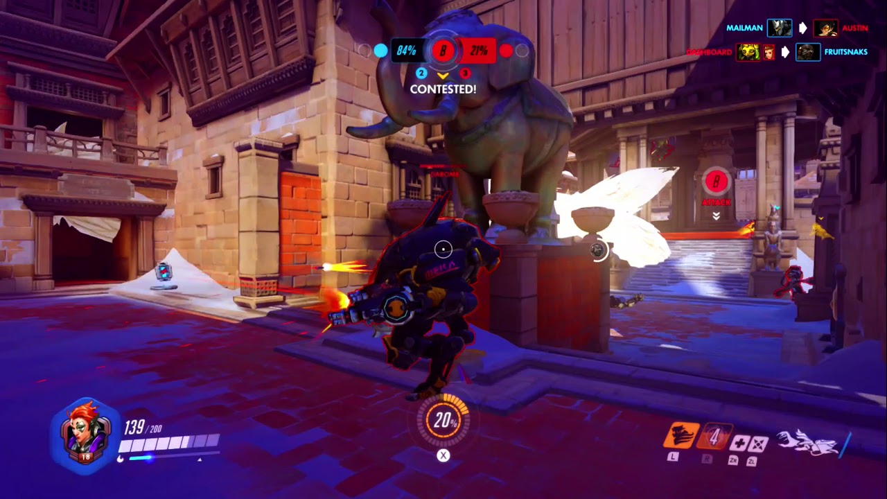 Overwatch Switch Gameplay - YouTube