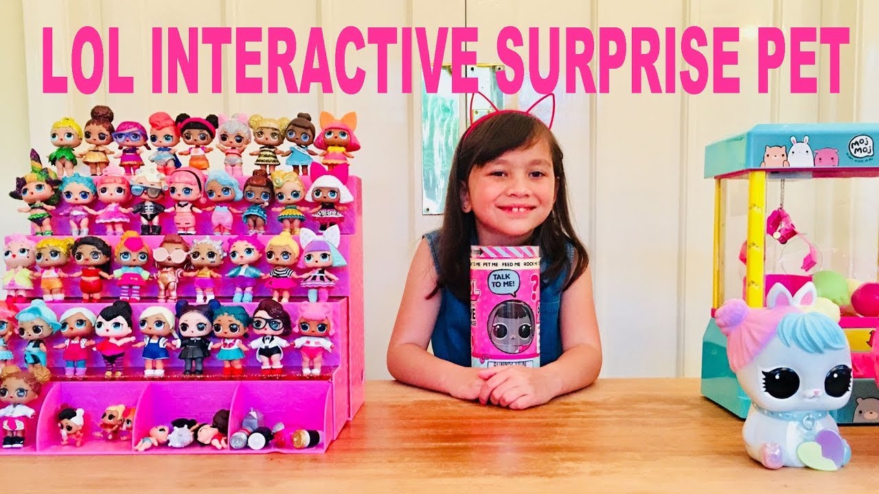 NEW LOL INTERACTIVE LIVE SURPRISE PETS WITH 60+ SOUNDS !!! - YouTube