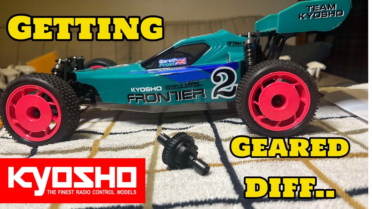 KYOSHO OPTIMA MID 87 WC - GEARED DIFF - RERE , VINTAGE - YouTube