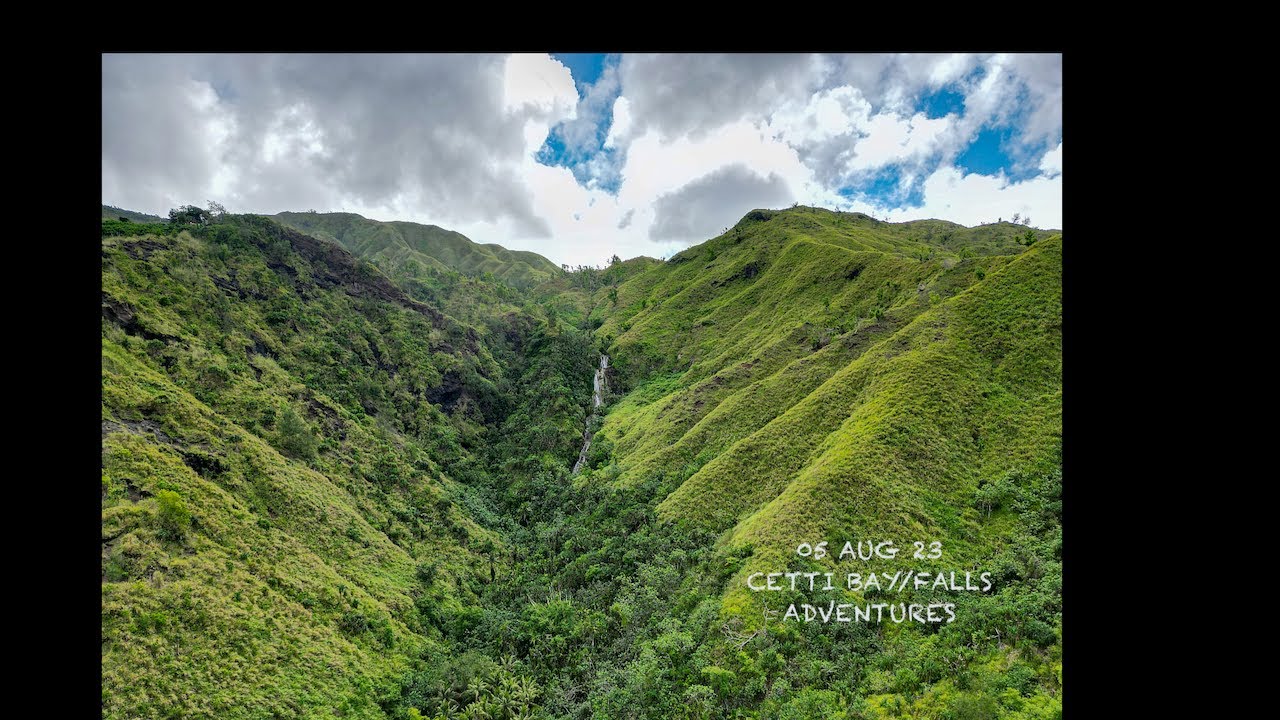 Cetti Bay/Falls Adventure (05 Aug 23) - YouTube