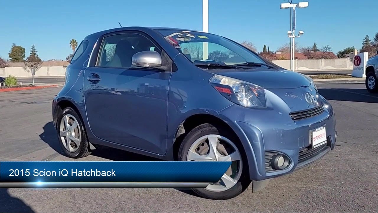 2015 Scion iQ Hatchback Stockton Lodi Manteca Sacramento - YouTube