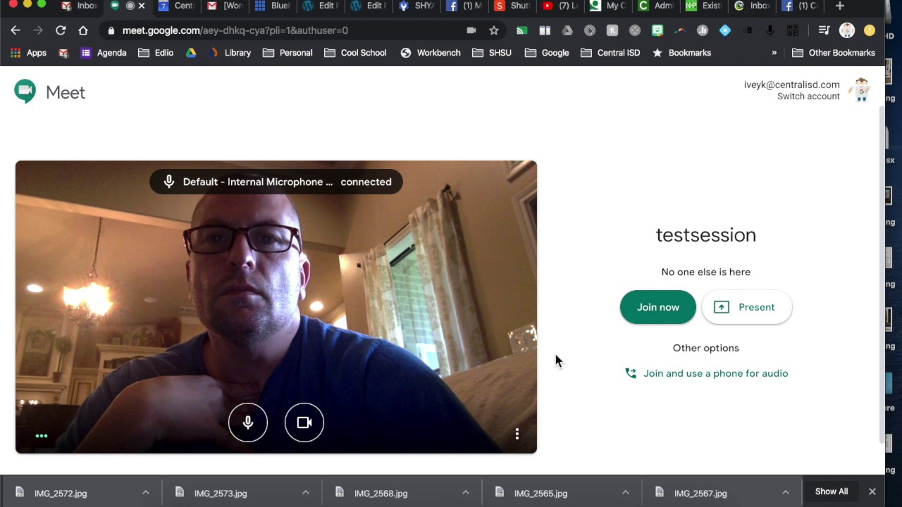 Google Meet Set Up - YouTube