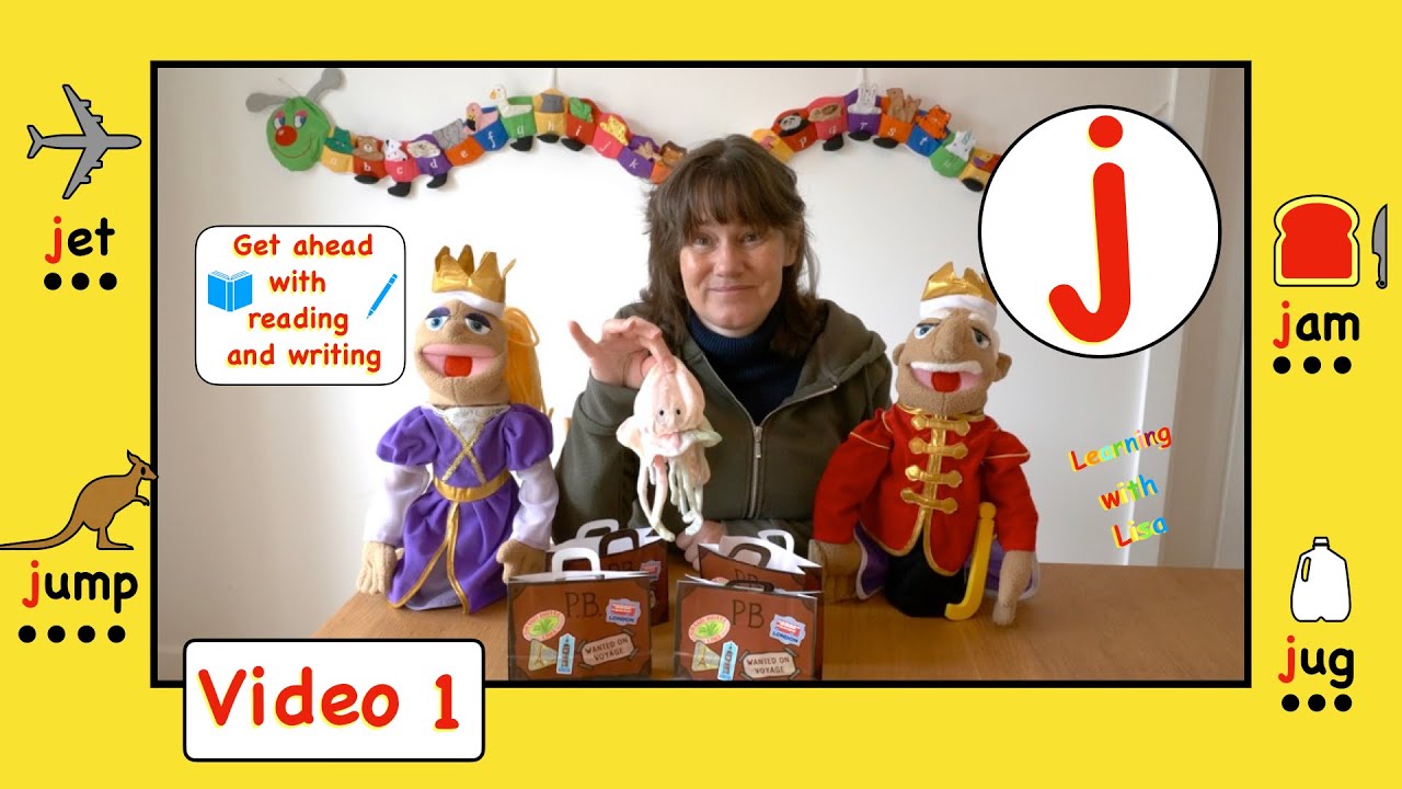 j | Phonics: Phase 3 - Read, write and use ‘j' - VIDEO 1 - YouTube