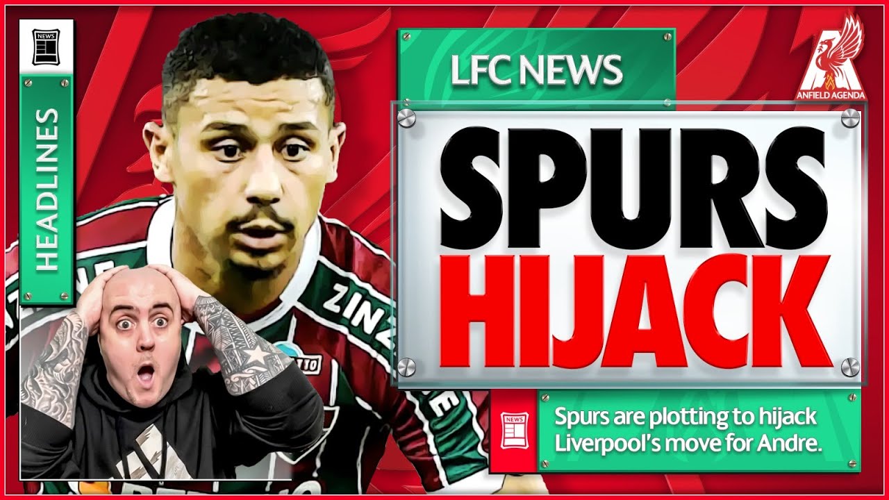 SPURS WANT ANDRE & WOLVES DEFENDER TO REDS? | Liverpool FC Latest News ...