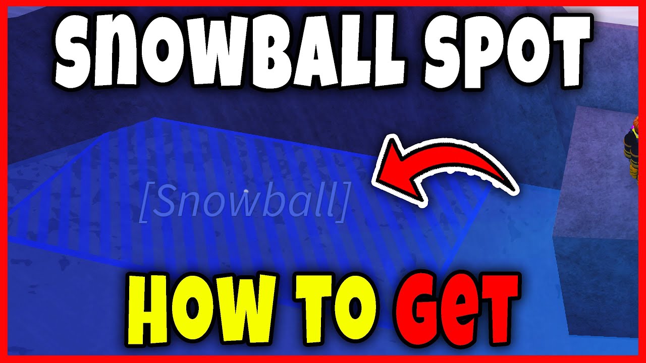 How to GET SNOWBALL FAST in FISCH - SNOWBALL LOCATION SPOT Roblox - YouTube